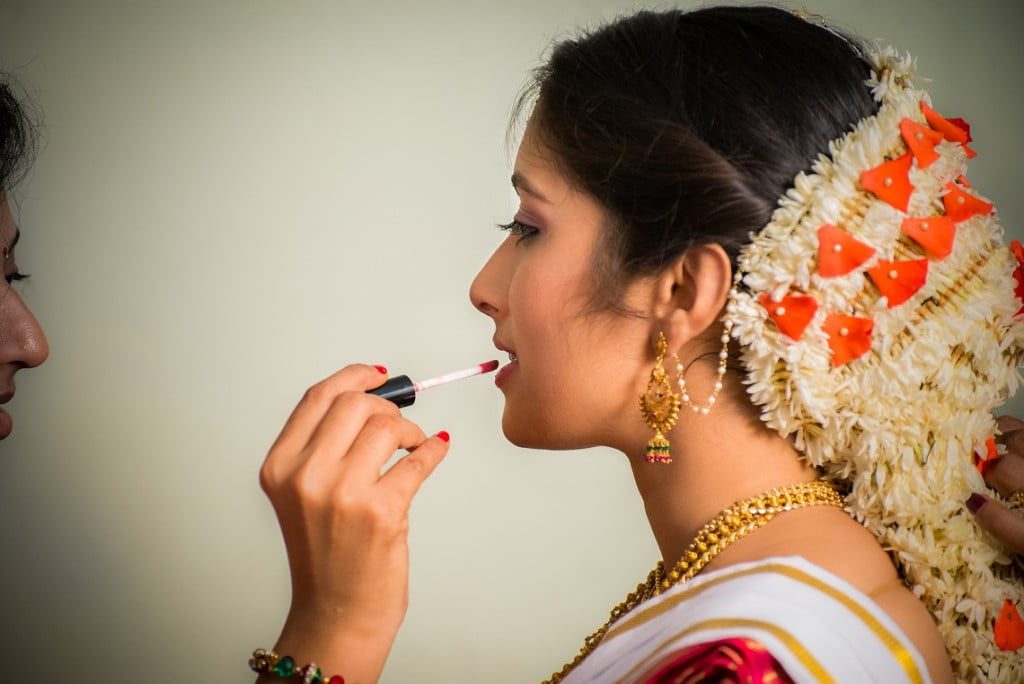Candid Indian Wedding - bride - bride makeup - Ravindra Joisa