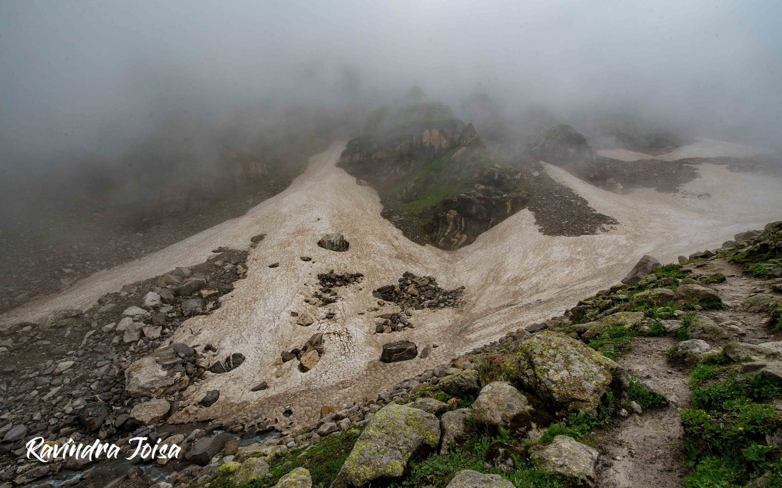 Shea Goru via Hampta Pass with a stunning view of Mt Indrasan | Day 4 ...